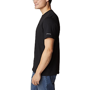 Columbia Men's Thistletown Hills Pocket Tee, Black, XX-Large