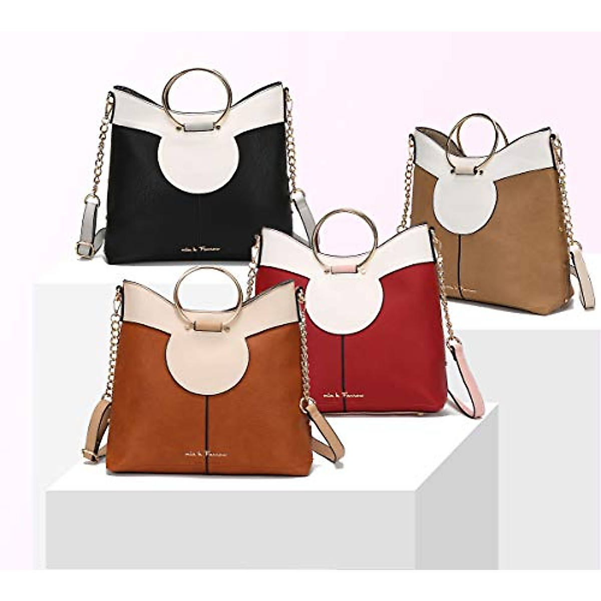 MKF Collection Kylie Top Handle Satchel by Mia K. Farrow