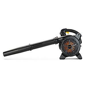 Poulan Pro PRB26, 25cc 2-Cycle Gas 470 CFM 200 MPH Handheld Leaf Blower , Black
