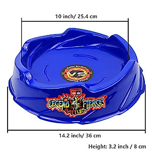 17Tek Stadium Battle Arena Training Ground for Beyblade Battling Game