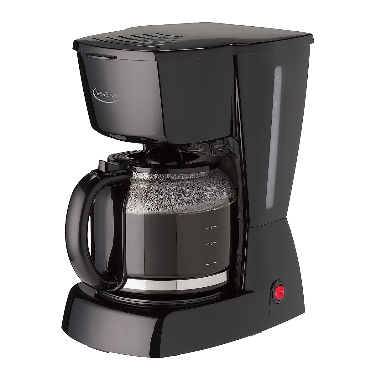 Betty Crocker 12-Cup Coffee Maker, Black, BC-2806CB