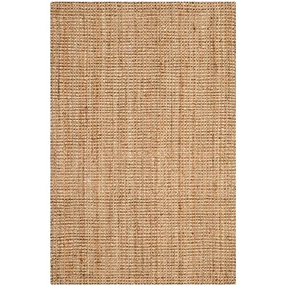 SAFAVIEH Natural Fiber Collection 2' x 3' Natural NF747A Handmade Farmhouse Premium Jute Accent Rug