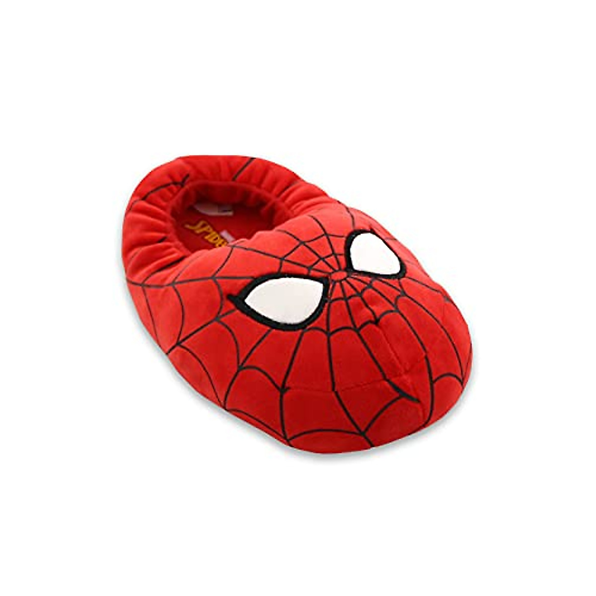 Marvel Avengers Spider-Man Kids Plush Mooshy Slippers (13-1 M US Little Kid, Red)