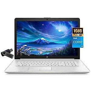 HP 17 Business Laptop Computer, 11th Gen Intel Core i5-1135G7, 17.3" FHD IPS Display, Windows 11 Pro, 16GB RAM, 1TB SSD, Backlit Keyboard, Wi-Fi, Bluetooth, HDMI, Tech Deal USB