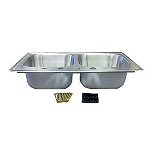 33" X 19" X 8" Extra Deep Mobile Home Kitchen Sink