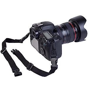OP/TECH USA 1501372 Pro Loop Strap for Camera Equipment (Black) & USA 1301102 Uni Adaptor Loops (X-Long) - System Connectors