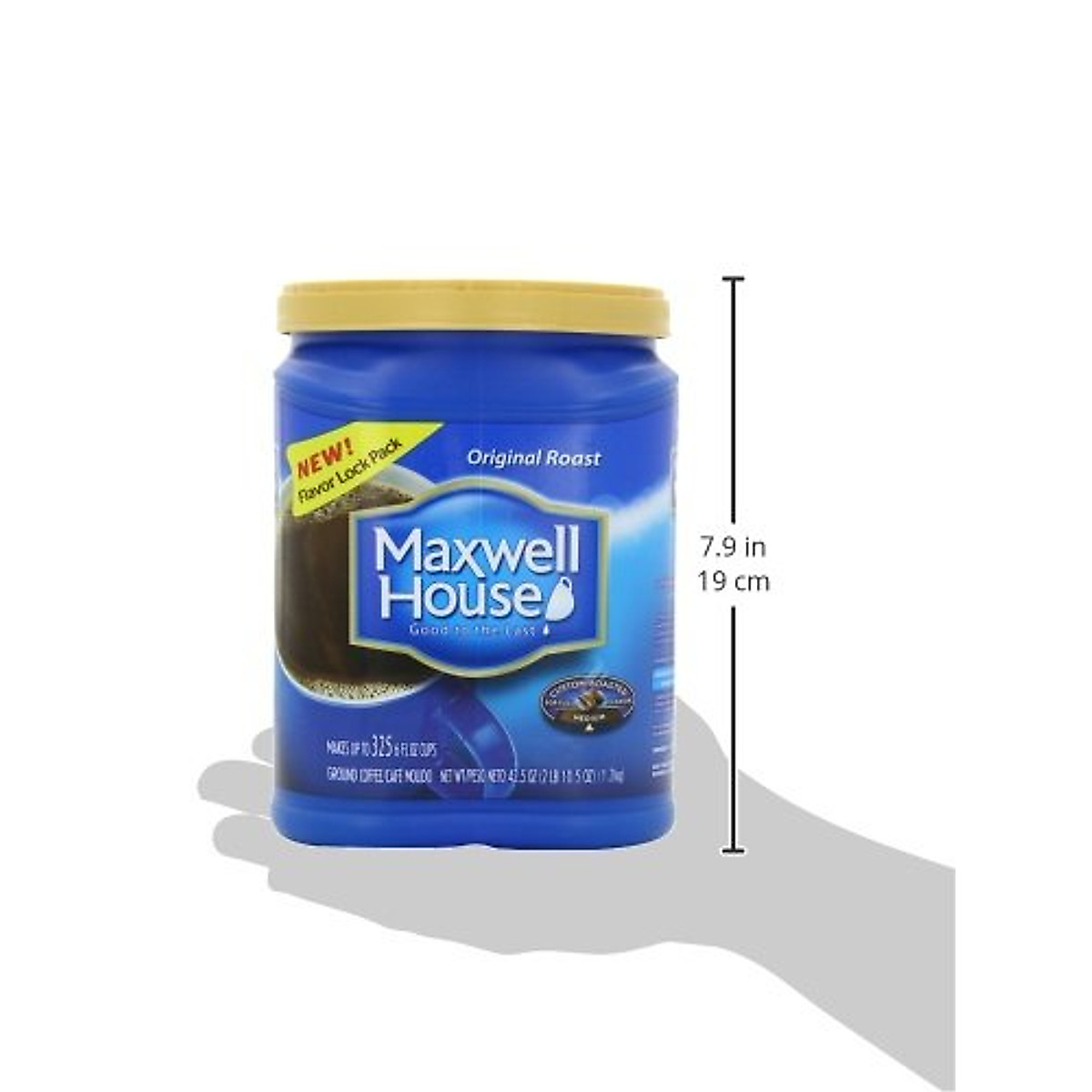 Maxwell House Original Medium Roast Ground Coffee (42.5 oz Canister)