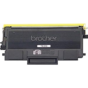 BROTHER BR HL-6050D, 1-HI YLD BLACK TONER TN670 by BROTHER