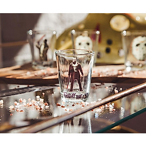 Friday The 13th Jason Voorhees 2-Ounce Mini Shot Glasses | Set of 4
