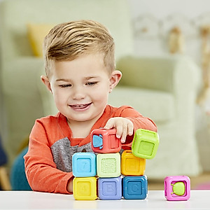 Playskool Critter Building Blocks, Toddler and Baby Toy for Ages 6 Months and Up (Amazon Exclusive)
