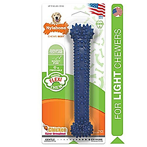 Nylabone Moderate Chew FlexiChew Dental Chew Toy Chicken Large/Giant (1 Count)