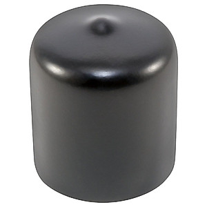 Caplugs HVC-875-16 HVC Series – Flexible Round Caps 25 Pack, Black Vinyl 0.875" W x 1.000" L Thread Protectors, Dust & Moisture Seals, Masking, Painting, Limited High Temp Exposure