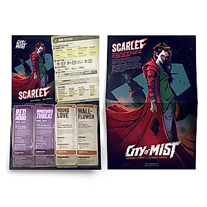 City of Mist Role-Playing Game Character Folio Pack