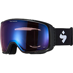 Sweet Protection Interstellar RIG Ski Goggles - Ski and Snowboard UV Protection and Anti-Fog Goggles, RIG Light Amethyst/Matte Black/Black