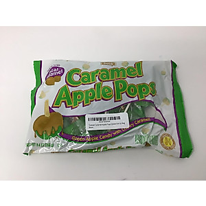 Tootsie Caramel Apple Pops Green 9.4 oz Bag