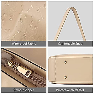 Hobo Handbags for Women Leather Purses and Handbags Ladies Tote Shoulder Bag Large Crossbody Bags with Multi-Pockets