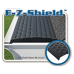 E-Z-GUTTER GUARD EZ-Shield-10 Gutter Guard, Black