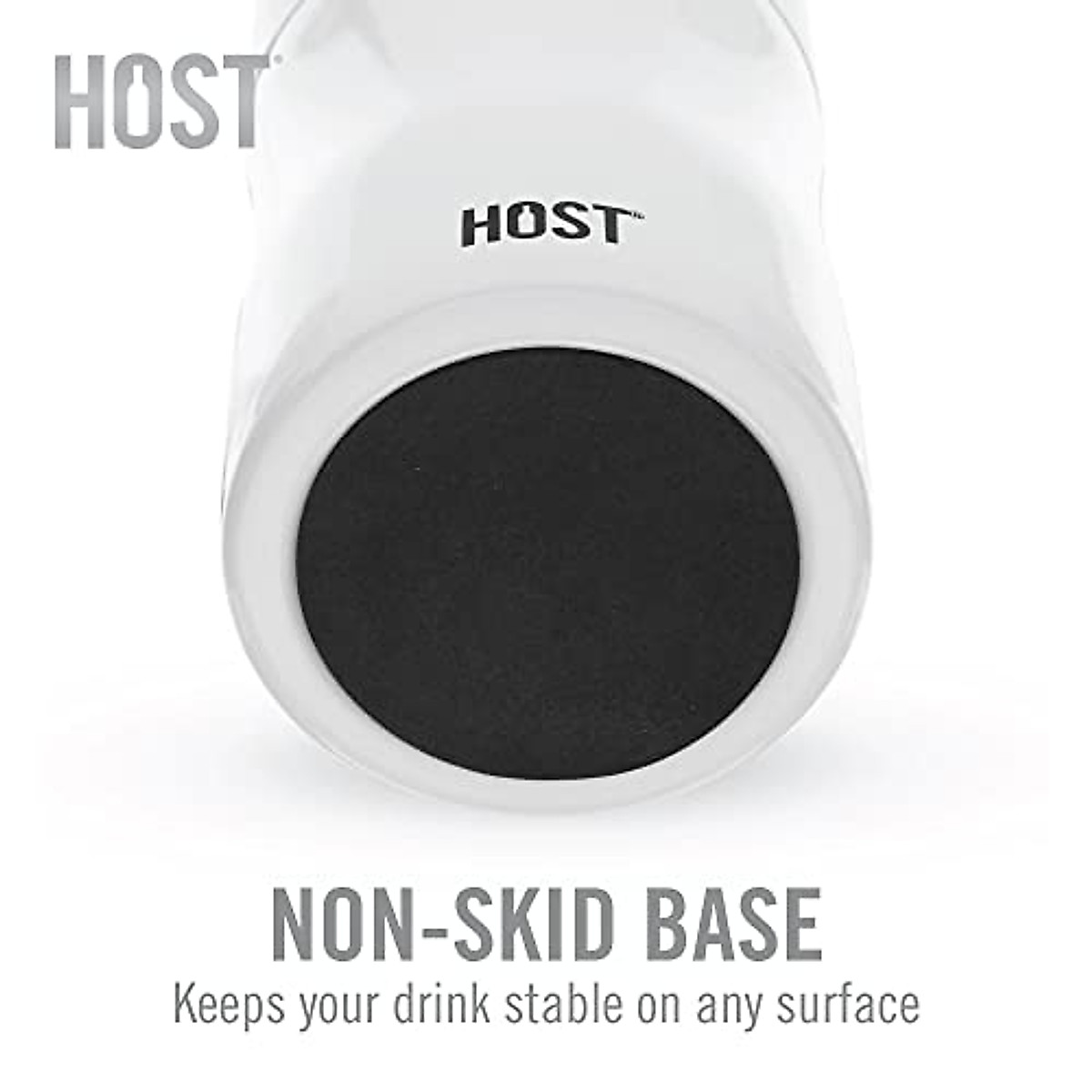 HOST Stay-Chill Beer Cozy Insulated Can Cooler Tumbler - Double Walled Stainless Steel Beer Can Insulator Holder for Slim Sized Cans - Lagoon