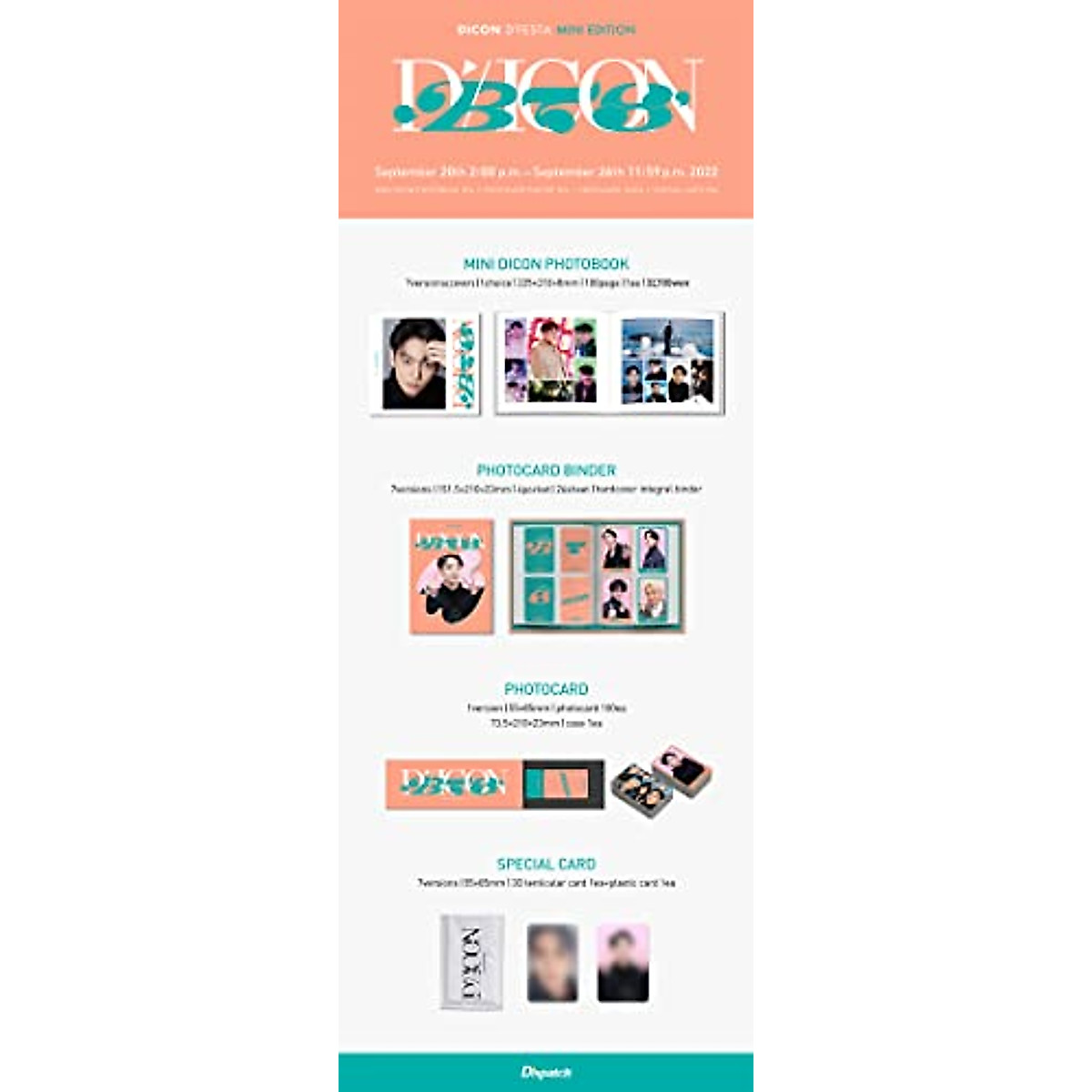 dreamus BTS Dfesta mini edition JIMIN