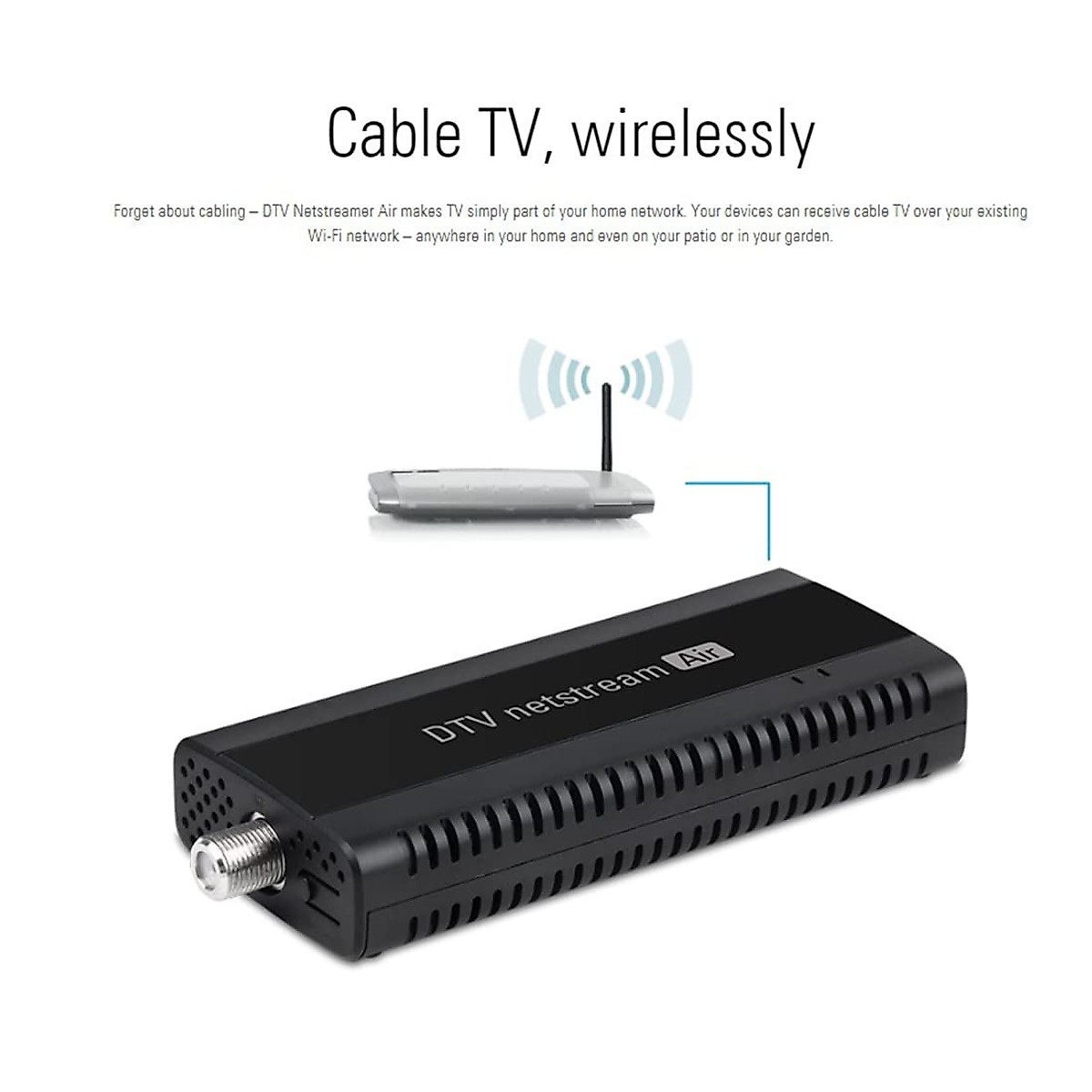 Geniatech EyeTV ATSC Air TV HD Tuner, Recast OTA DVR Cable TV for Cord Cutters, for PC, Cpmputer Laptop, Live or Recorder Streaming Converter Box