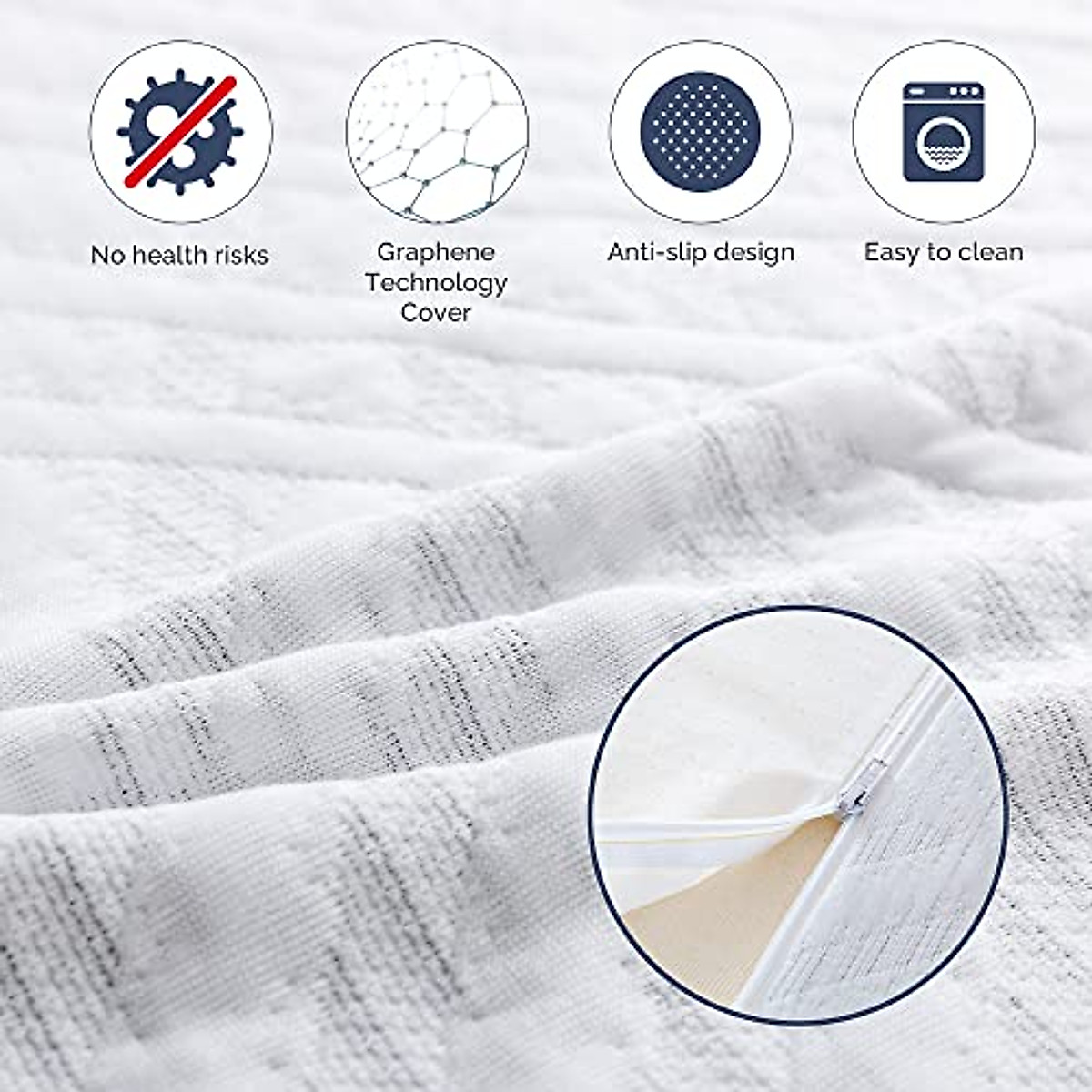 IULULU Twin Mattress, 12-Inch Twin Memory Foam Mattress - Green Tea Gel Infused, Medium-Firm for Cool Sleep and Pressure Relief Bunk Trundle Bed in a Box, CertiPUR-US Certified