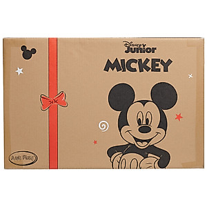 Disney Junior Mickey Mouse Funny the Funhouse 13 Piece Lights and Sounds Playset, Includes 3 Figures