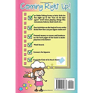 May I Take Your Order Please?: The Fun Kids Order Taking & Activity Book for Food Play and Pretend
