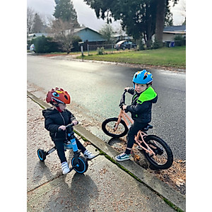 Toddler Helmet Kids Bike Helmet for 2 3 4 5 6 7 8 Years Old Girls with 3D Dinosaur Design Protective Gear Set and Safety Certified, Toddler Bike Cycling Skating Skateboard Scooter Helmet (Blue)