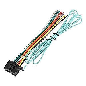X AUTOHAUX Car Stereo CD Player Wiring Harness Wire Radio Adapter Install Plug 16 Pins for Pioneer