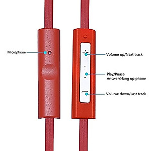 Replacement Audio Aux Cable Cord with Inline Microphone and Volume Control Compatible with Sony MDR-X10 MDR-XB920 MDR-X910 Headphones