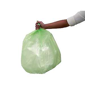 Reli. Biodegradable 13 Gallon Trash Bags | 100 Count, Green | ASTM D6954 | Eco-Friendly Garbage Bags 10 Gallon - 13 Gallon | Oxobiodegradable Under Certain Conditions (See Product Description)