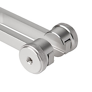 QIYUN Tuning Fork, 528 Hz Tuning Forks For Healing with Silicone Hammer and Cleaning Cloth for DNA Repair Healing and Perfect Healing Musical Instrument