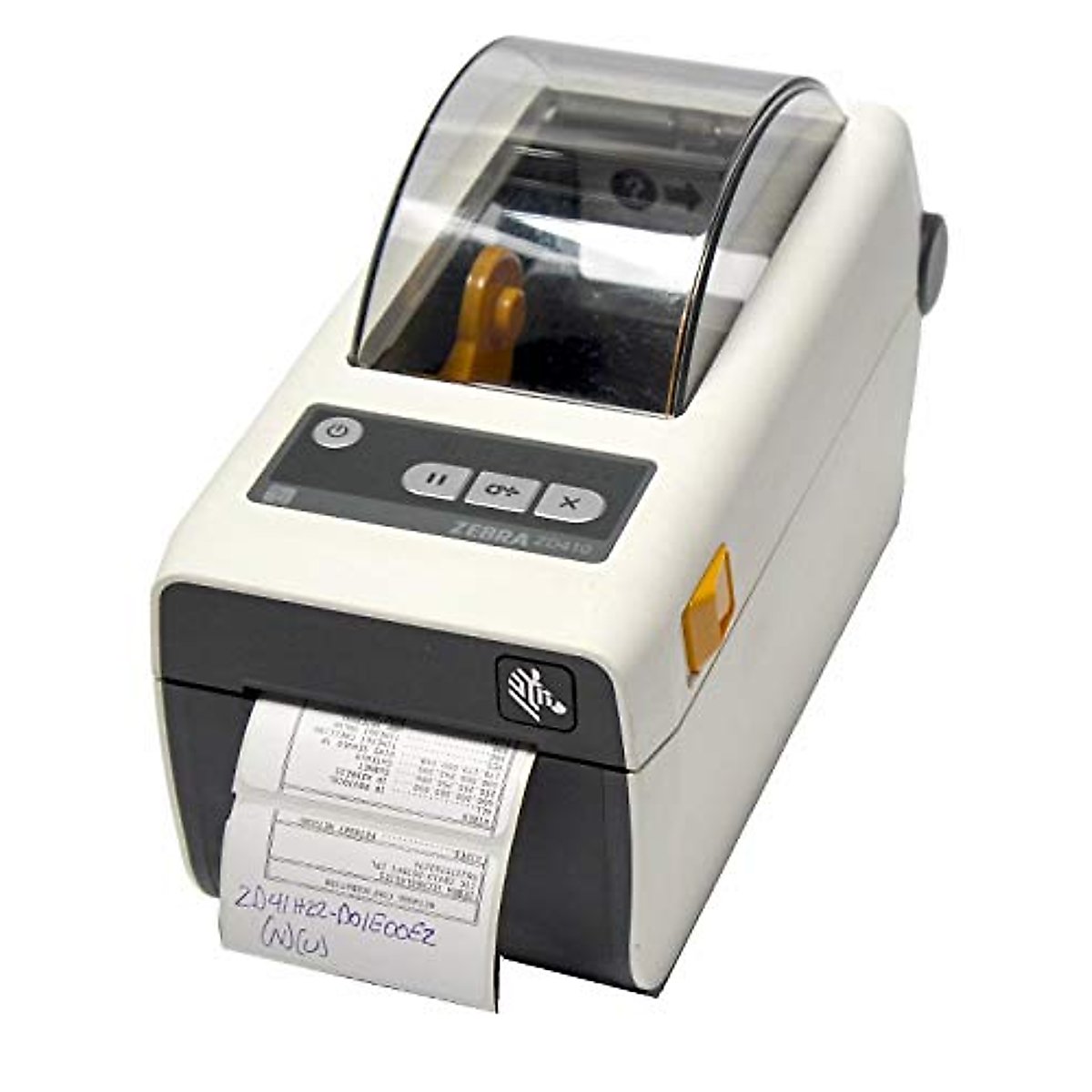Zebra Technologies ZD41H22-D01E00EZ Series ZD410 Direct Thermal Healthcare Desktop Printer, 203 DPI, 2", US Power Cord, USB 2.0, USB Host, BTLE, Ethernet Module, EZPL