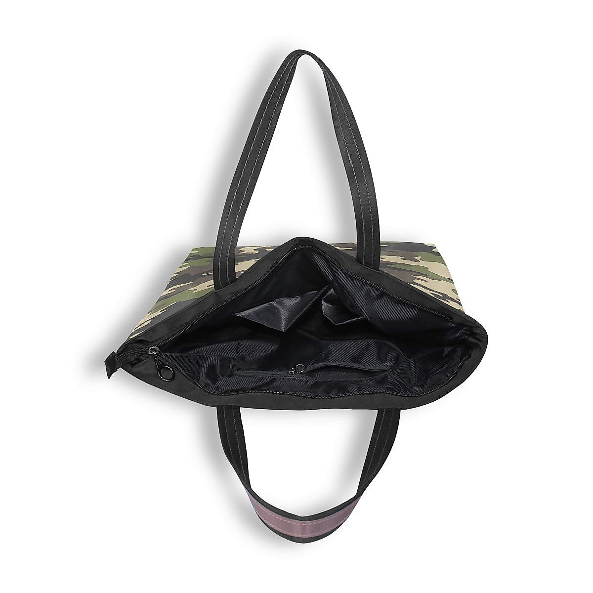 Abstract Camo Camouflage Handbags and Purse for Women Tote Bag Large Capacity Top Handle Shopper Shoulder Bag