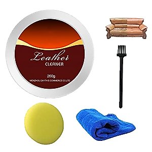 Leatherrite Leather Restorer, Leather Rite Leather Restorer Cream, Leatherrite Premium Multi-Purpose Leather Restorer Leather Recoloring Balm Repair Kits for Couches Car Seat Furniture (1 Set)