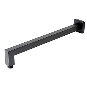 ALFI brand ABSA16S-BM Shower Arm, Black Matte