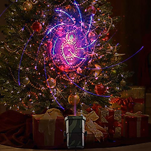 Outdoor Waterproof Laser Projector Light- Moving RGB 20 Patterns- with RF Remote Control and Timer, Perfect for Lawn, Party, Garden Decoration (Green)- NL69