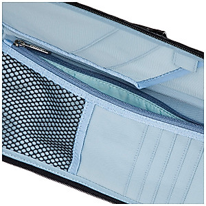 LeSportsac 4390 Multi Travel Wallet, Women's, Black Patent Hitrip