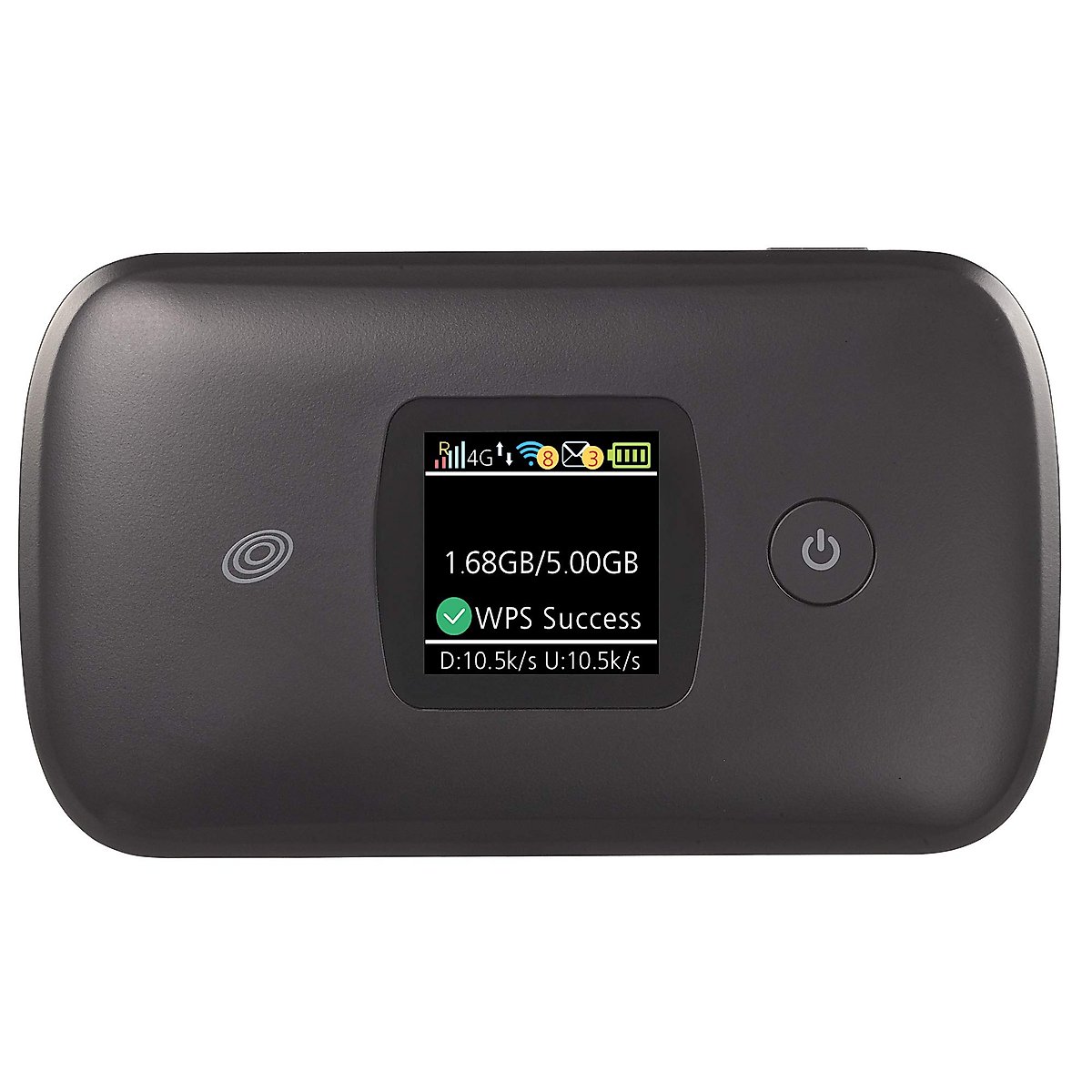 Net10 Carrier-Locked Moxee CDMA 4G LTE Mobile Hotspot - Connects up to 16 WiFi Enabled Devices - Built-in Color Display