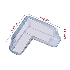 Table Corner Protector, 15Pcs Baby Kid Safety Transparent Protector Pad Furniture Edge Table Corner Protection for Furniture