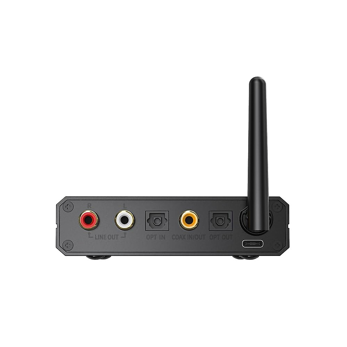 FiiO/JadeAudio BR13 HiFi Bluetooth Receiver with 5.1 LDAC/aptX Low Latency for Home Stereo/TV, USB DAC,High Fidelity 24 bit, RCA Optical Coaxial Output