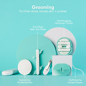 Frida Baby Ultimate Baby Kit | Baby Essentials Gift Set Includes Wellness, Sick Day, Gas Relief Essentials, Grooming Tools & Teething Toys