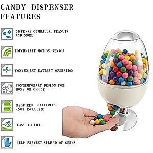 Activated Touch-free Dispenser Automatic Candy Dispenser Motion Activated Snack Dispenser Machine for Desk
