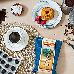 TORTUGA Caribbean Rum Cream Flavored Coffee- Roasted and Ground Coffee 10oz - The Perfect Premium Gourmet Gift for Gift Baskets, Parties, Holidays, and Birthdays