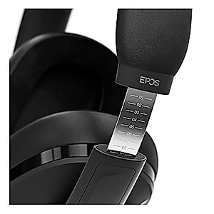 EPOS H3 Closed Acoustic Gaming Headset with Noise-Cancelling Microphone - Plug & Play Audio - Around The Ear - Adjustable, Ergonomic - for PC, Mac, PS4, PS5, Switch, Xbox - Onyx Black