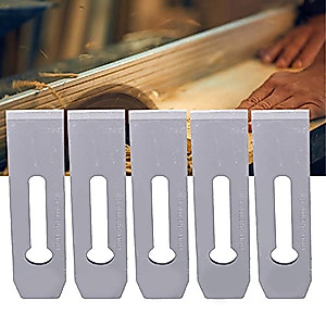 5PCs Planer Blades, Premium Steel Planer 38mm Blades Replacement Plainer Power Tools for Carpentry Furniture Making and Home Renovation