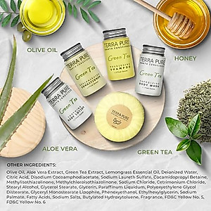 Terra Pure Hotel Soaps and Toiletries Bulk Set | 1-Shoppe All-In-Kit Amenities for Hotels | 1oz Hotel Shampoo & Conditioner, Body Wash, Body Lotion & 1.25oz Bar Soap Travel Size Toiletries | 75 Pieces