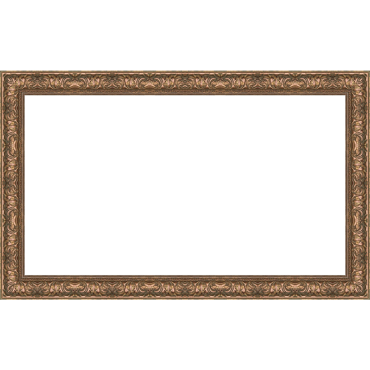 Frame My TV Deco TV Frames -Tuscan Copper Compatible ONLY with Samsung (Fits 2021-2025 Frame TV, 50")