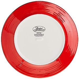 Certified International Valencia Dinner Plates (Set of 4), 11.25", Multicolor