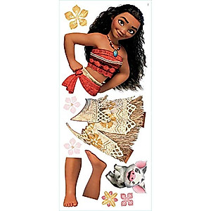 RoomMates RMK3383GM Moana Peel and Stick Giant Wall Decals